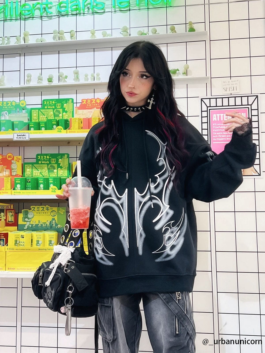 NEV Blurring Print Hoodie – nevstudio